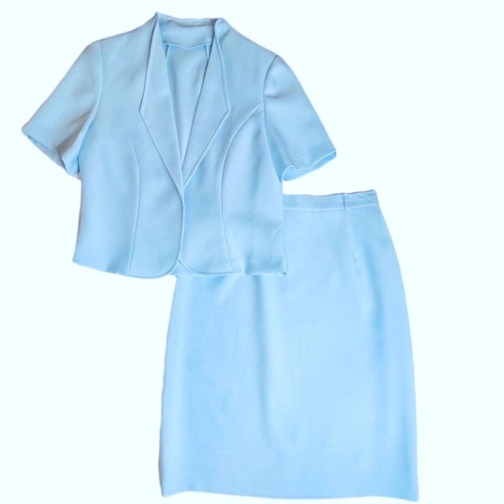 Vintage Mod 2-Piece Matching 60s 50s Set Skirtsuit Ba… - Gem